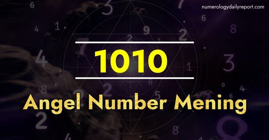 1010 Angel Number Meaning A Guide